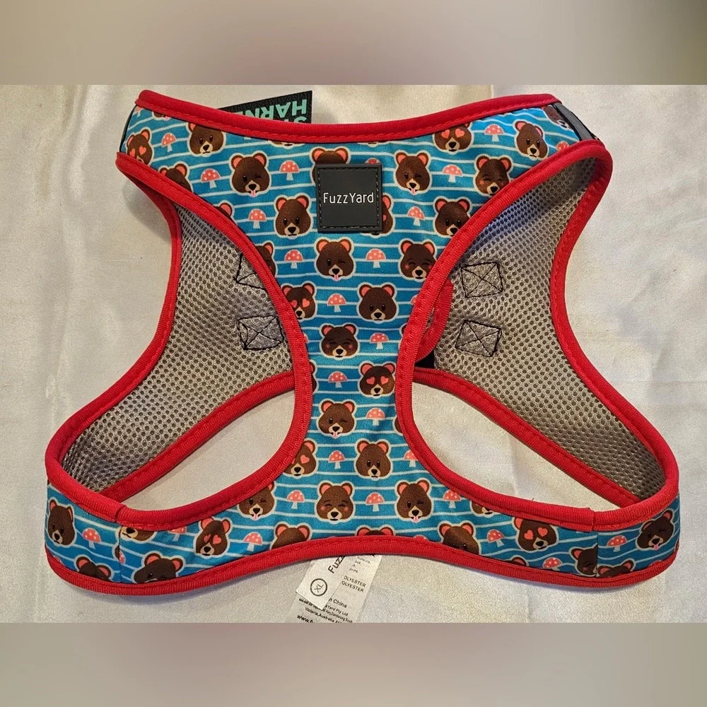 Fuzzyard | Dog | Fuzzyard Fuzz Bear Print Step In Dog Harness Xl | Poshmark